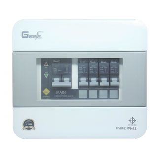 G-Safe ตู้คอนซูมเมอร์ 4 ช่อง 63A รุ่นใหม่