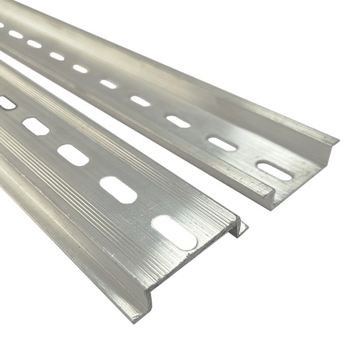 ECTRAY รางรีเลย์ปลีกนก ยาว 1 เมตร สีเงิน - จัดระเบียบสายไฟสวยๆ